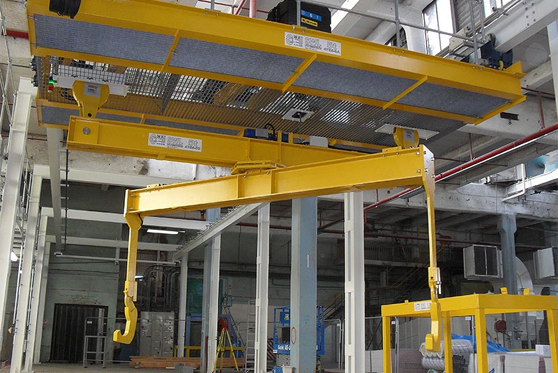 Crane Refurbishment with Radio Control, Rotary Lifting Beams at ...